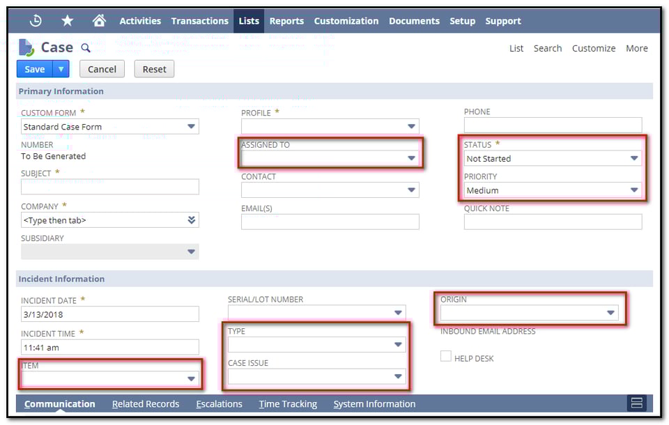 Learn How to Setup Support Checklist in NetSuite