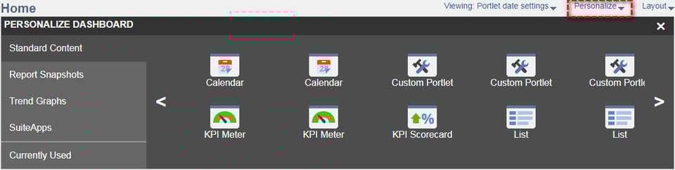 Learn about NetSuite Dashboard and How to Personalize NetSuite Dashboard?