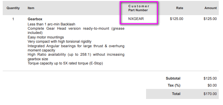 How to use Customer Part Number in NetSuite.