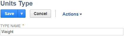 Create Unit Types & Assign Multiple Units of Measure to Items.