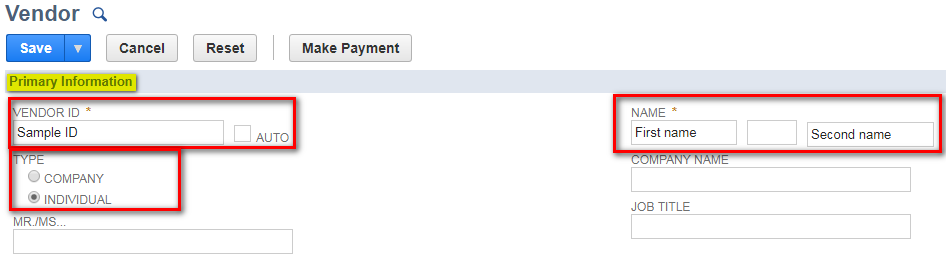 Explanation about Vendor creation and inactivation process in NetSuite ...