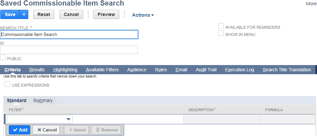 Using Custom Criteria in Commission Calculations.
