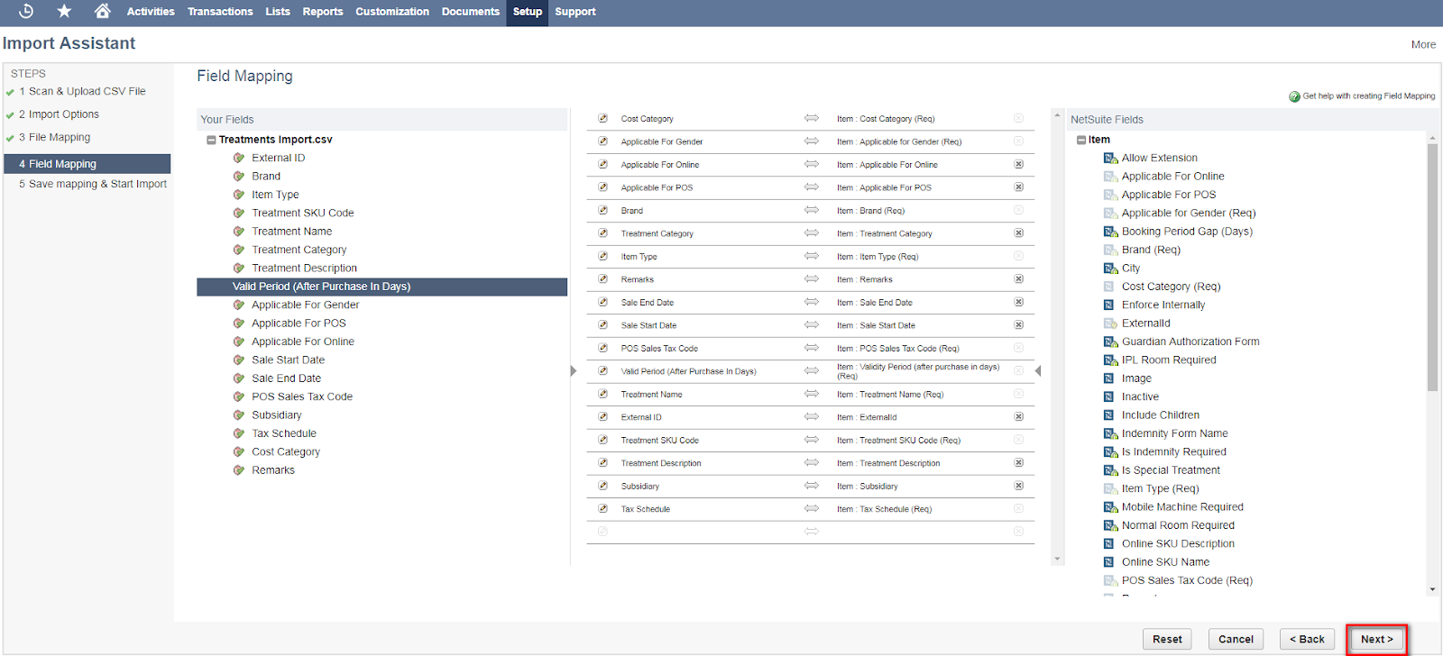 How to Import .csv Files into NetSuite